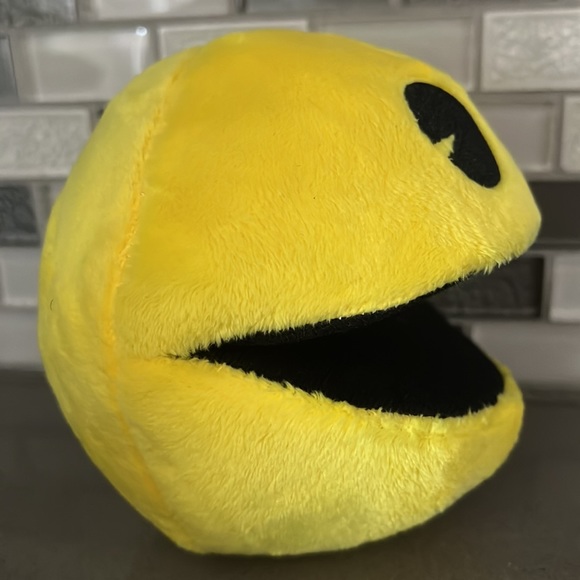 Pac-Man | Toys | Pacman Video Game Yellow Pacman Battle Royale Plush ...